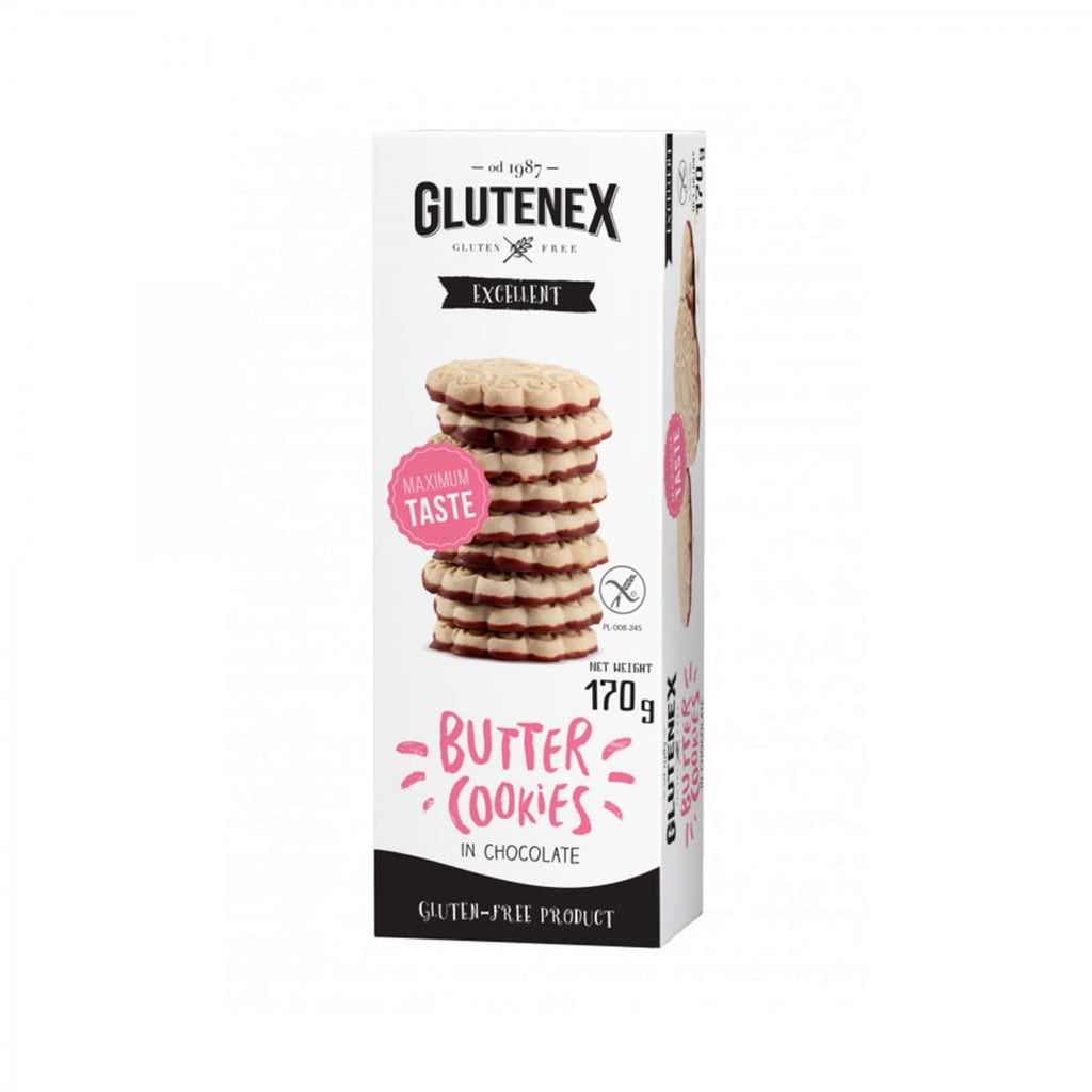 Butterkuchen mit Schokolade glutenfrei 170 g GLUTENEX – marktbio